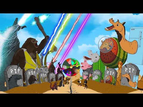 Evolution of GODZILLA vs BRAINROT ITALIAN BRAINROT: Size Comparison / ANIMATION? FUNNY