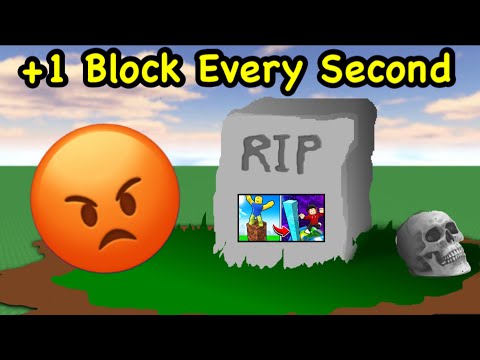 They KILLED +1 Blocks Every Second in Roblox!!