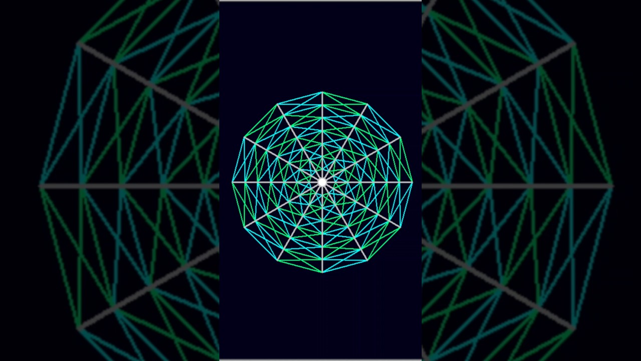 This hypnotic di-atom lattice is so satisfying to watch form ✨ #78