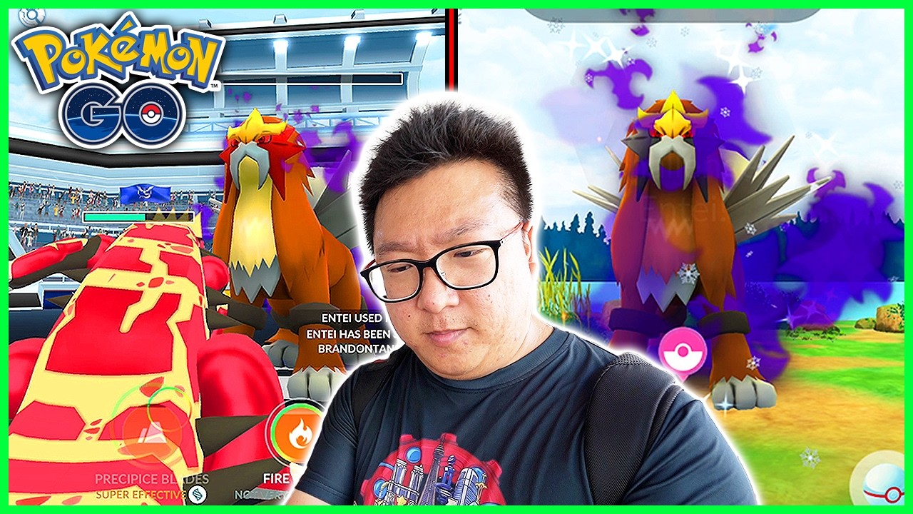 48 Shadow Entei Raids on Raid Day in Pokemon GO