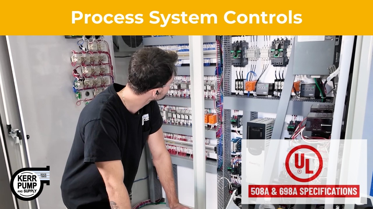 Kerr Pump & Supply - Custom Designed Control Panels Overview