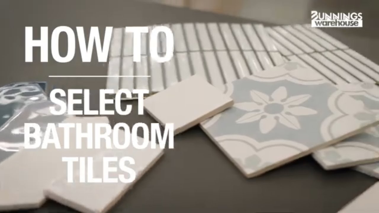 How To Find The Best Bathroom Tiles - Bunnings Warehouse