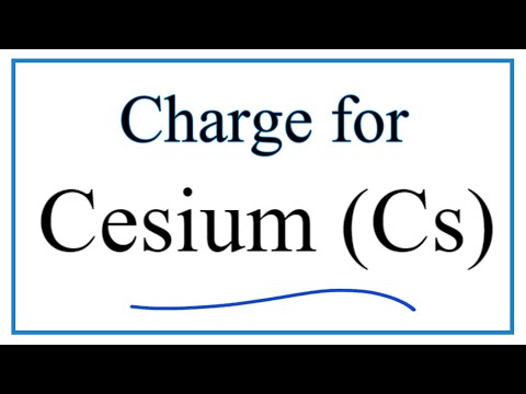 How to Find the Ionic Charge for Cesium (Cs)