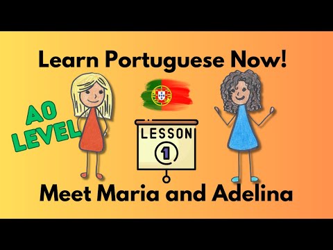 Introductions - Nome (name) | Comprehensible Input in Portuguese | Lesson 1 🇵🇹