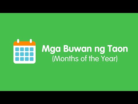 Mga Buwan ng Taon (Months of the Year)