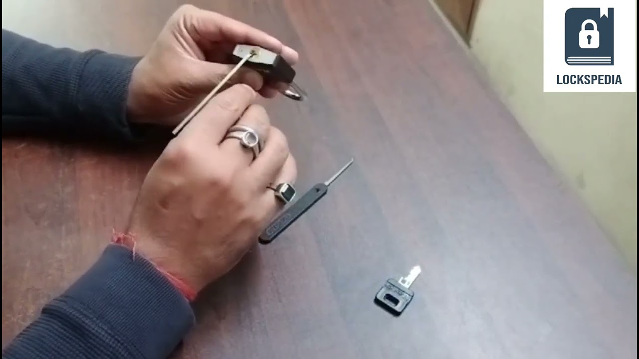 How to Pick Master Lock 141d