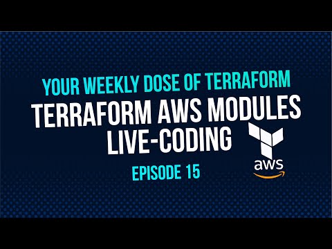 Terraform AWS modules live-coding