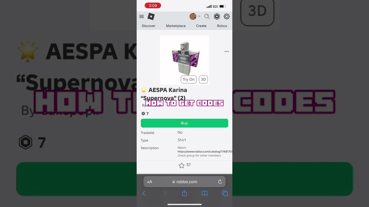 How to get codes for your roblox outfits #roblox #outfit #kpop