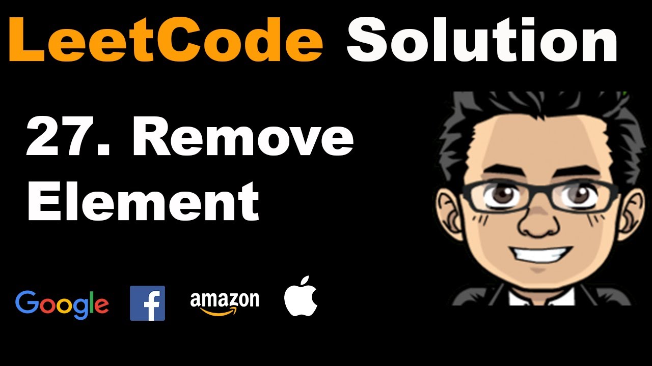 LeetCode Solution - 27. Remove Element | Microsoft Interview