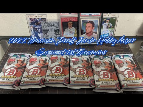 2022 Bowman Draft Jumbo Hobby Mixer 6 Pack: Boom or Bust?