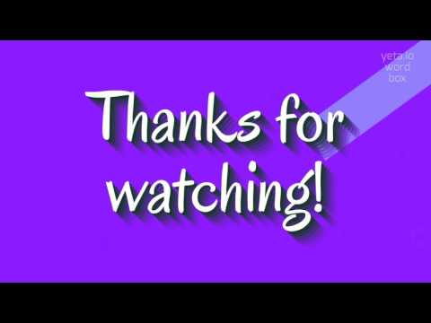 How to say "remittance"! (High Quality Voices)