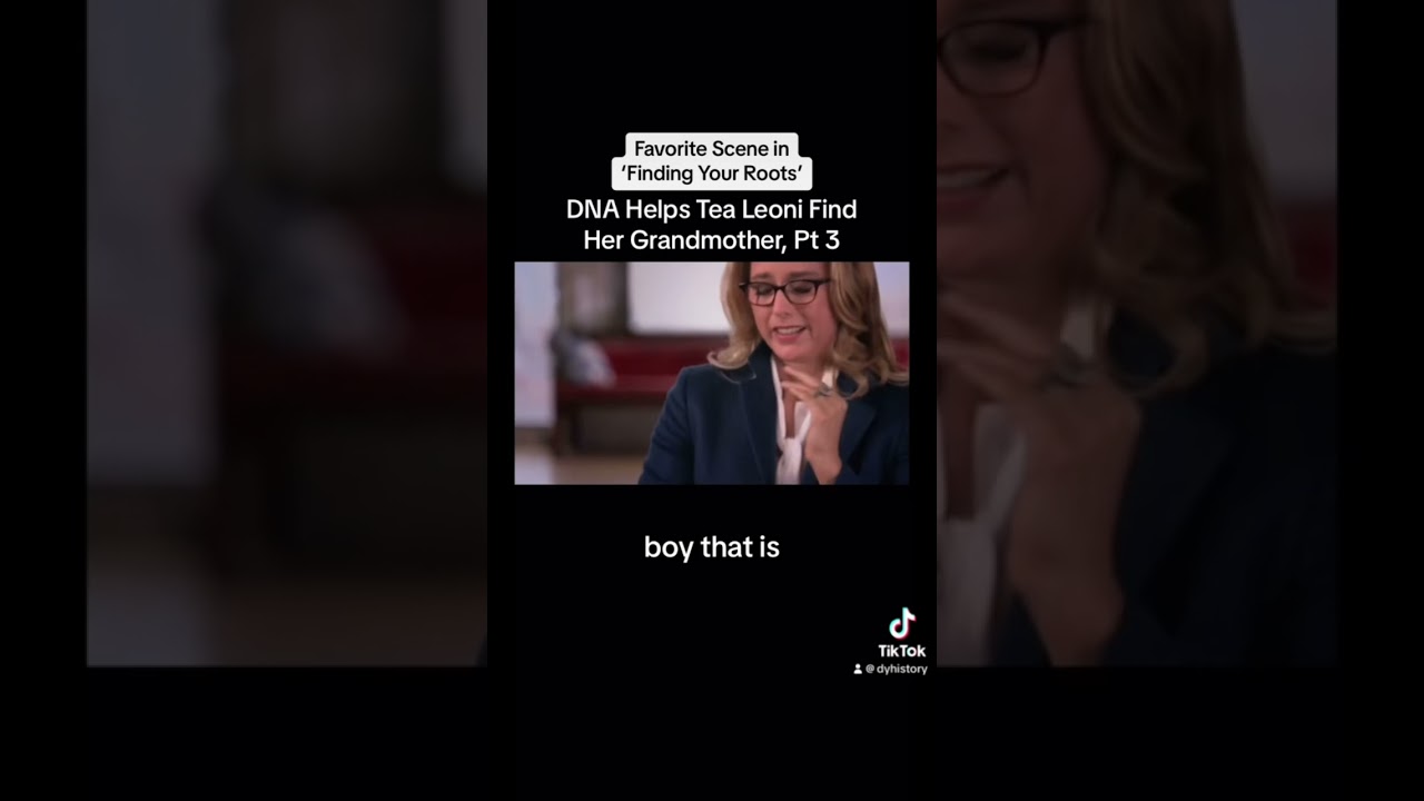 One of my favorite scenes in ‘Finding Your Roots’. DNA helps Tea Leoni find her grandmother, pt 3