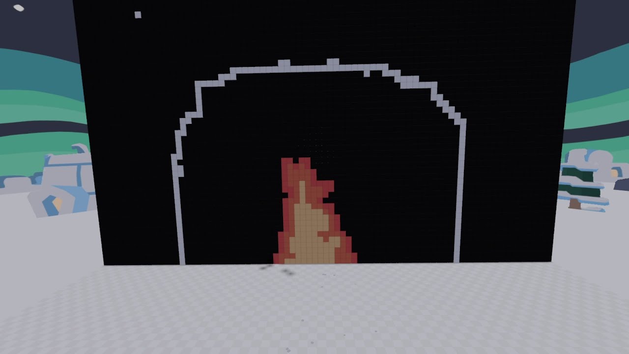 Yeeps Pixel art pop up challenge, but its animated?