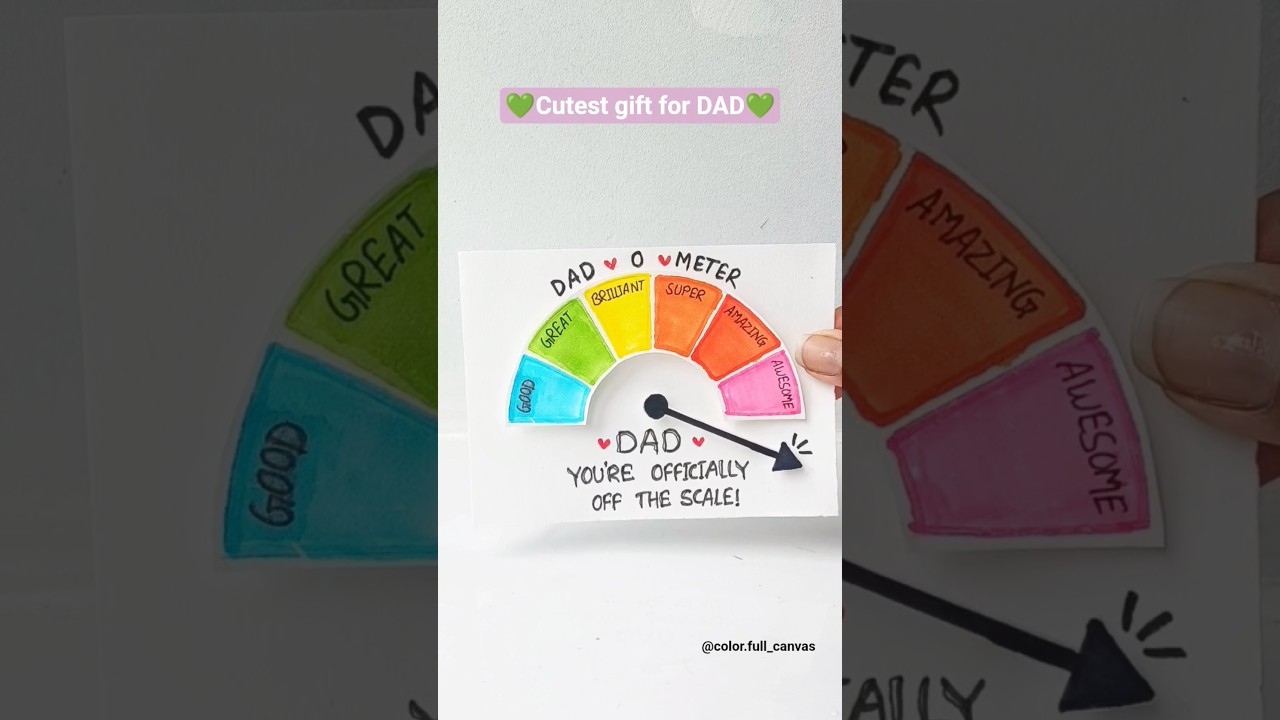 diy CUTE gift for DAD🩷#diy#art#handmade#dad#diycrafts#giftideas#fathersday#craft#cardideas#shorts#yt