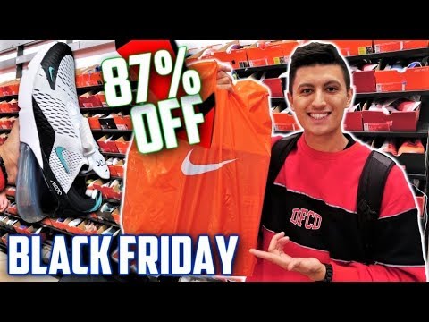 Nike Outlet BLACK FRIDAY Shopping Experience!