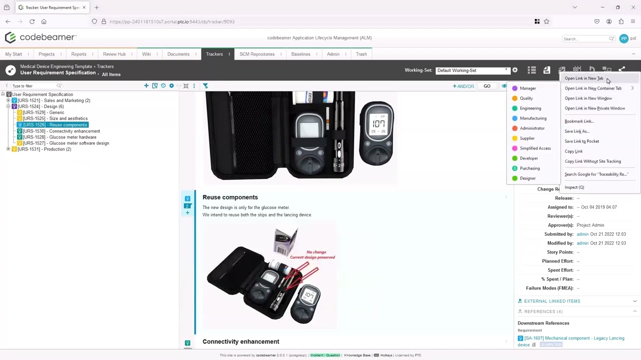 Codebeamer   Requriements Management for Medical Device Companies