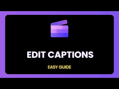 How To Edit Captions in ClipChamp
