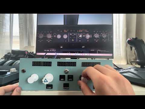 A320neo Autopilot panel by LIAMEGGER - Thingiverse