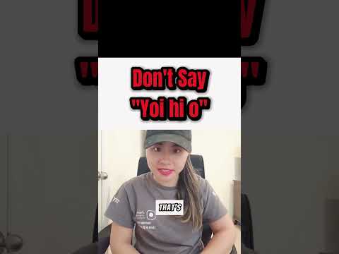 Don't say "Yoi hi o" #japaneselanguage #learnjapaneseonline #learnjapaneseonline #japaneselanguage
