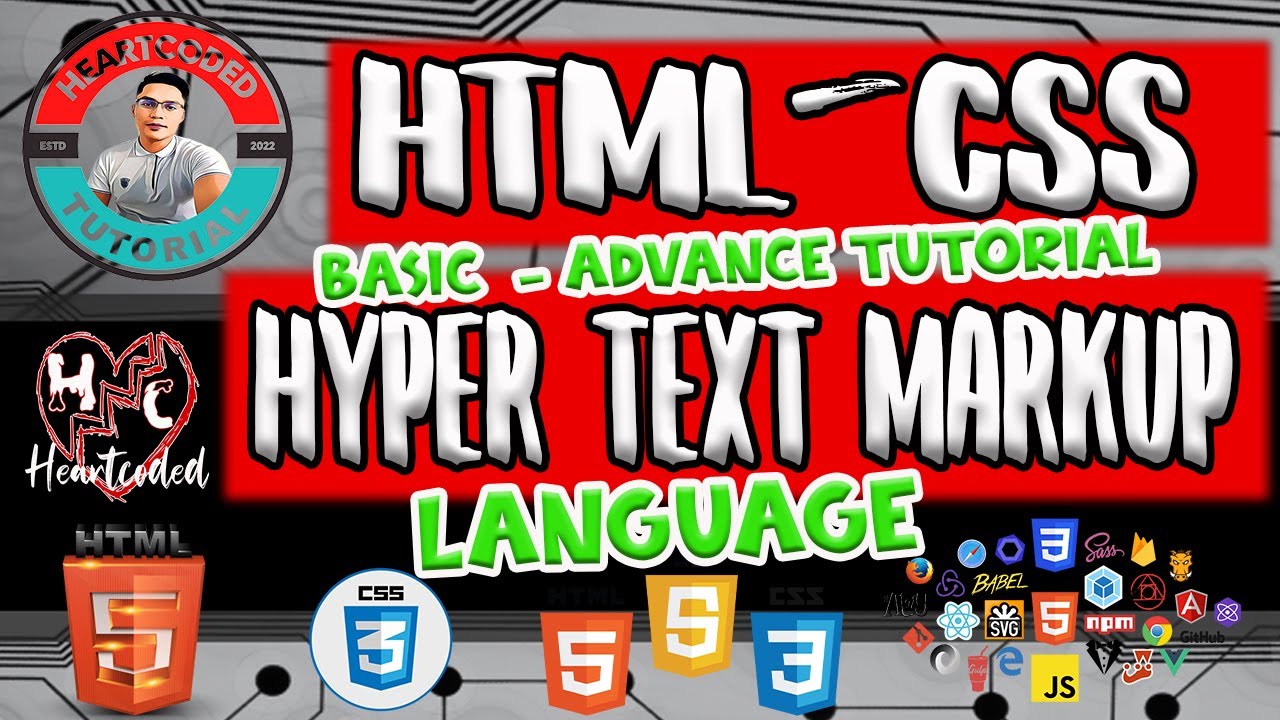 HTML BASIC-ADVANCE TUTORIAL COMPLETE TUTORIAL -HEARTCODED - TAGALOG