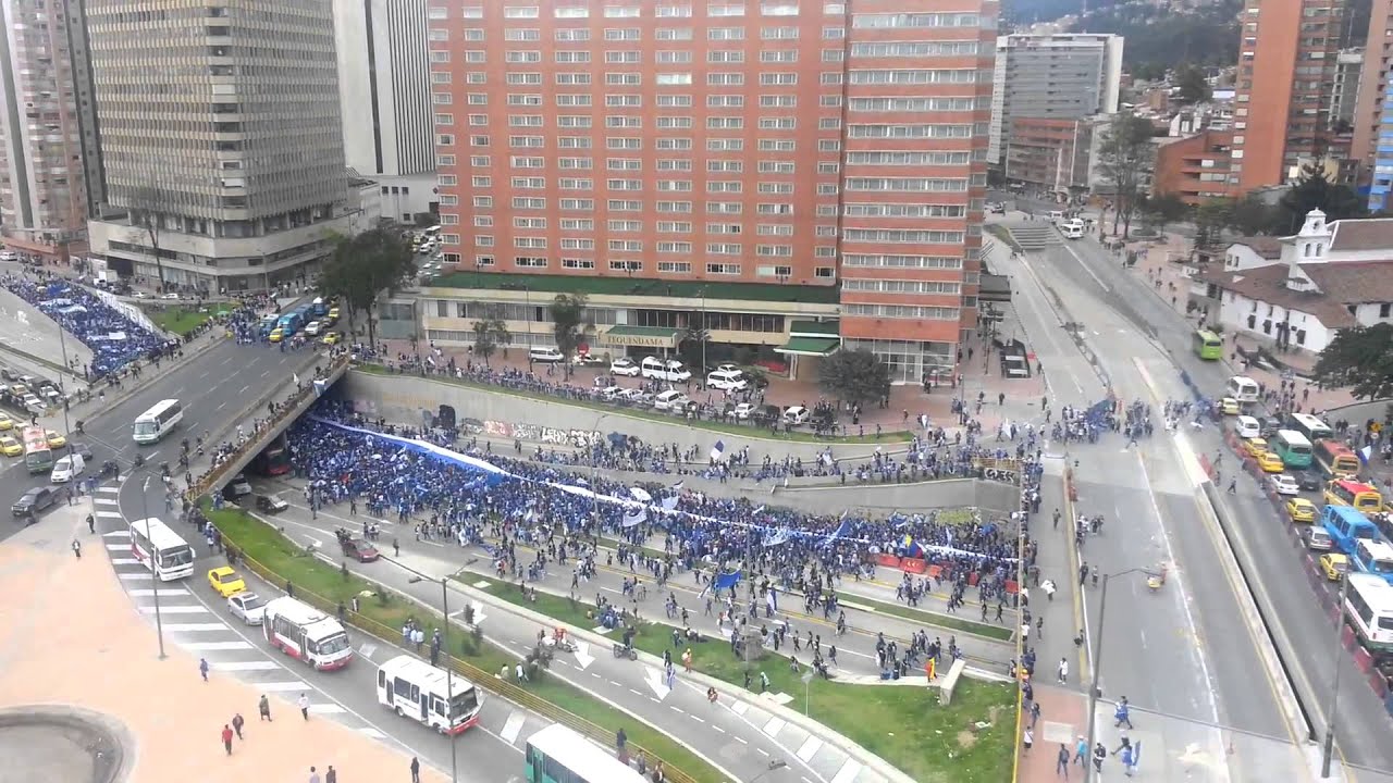 Bogotá se viste de azul en el cumpleaños numero 67 de Millonarios