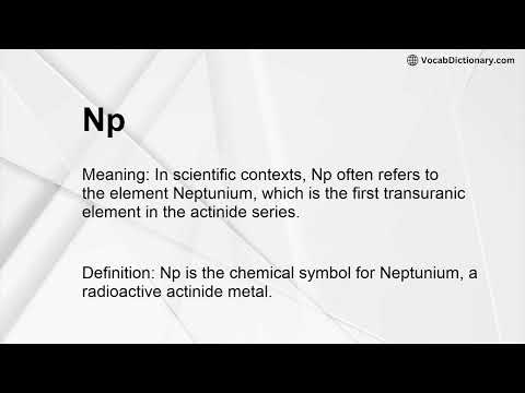 Np Meaning