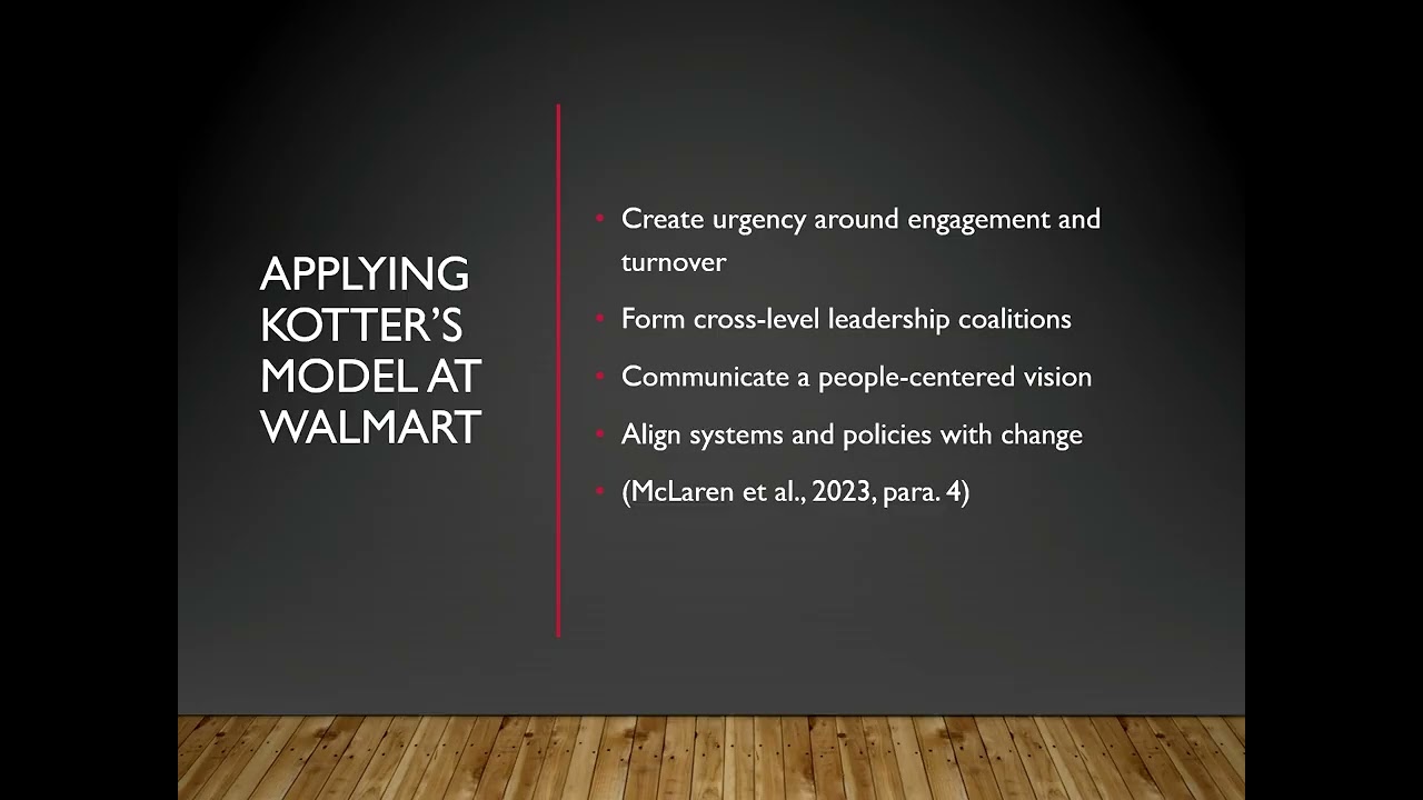 Walmart Organizational Design Change