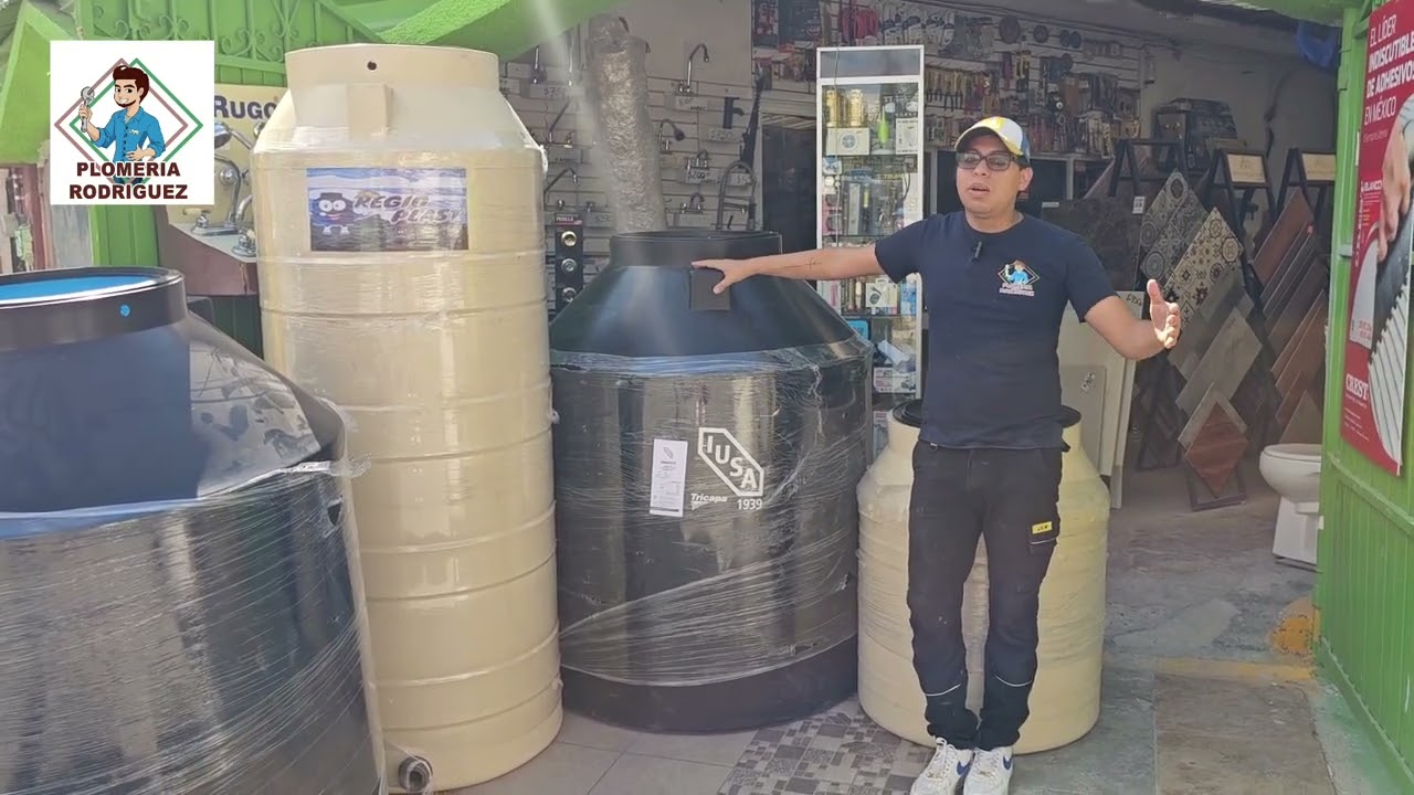 que capacidades de tinaco te recomiendo y te conviene elegir para tu casa