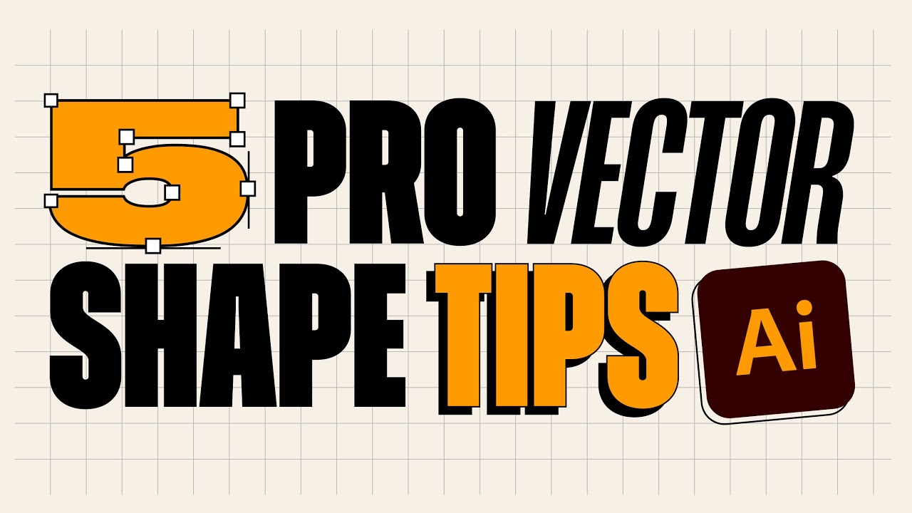 5 PRO Vector Shape Tips in Illustrator
