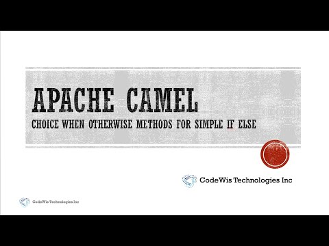 Testing apache camel spring boot using postman with choice, when, and otherwise router Part 5