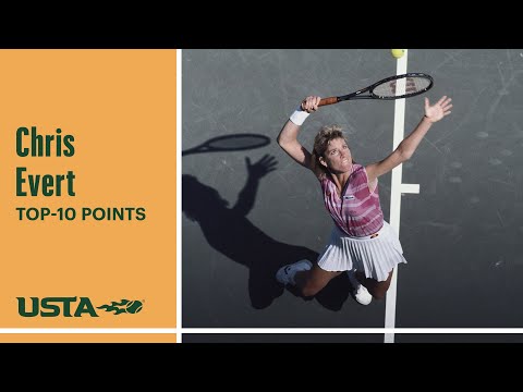 Chris Evert | Top 10-Points | US Open