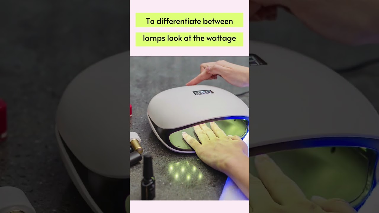 How to Pick a Good UV Nail Lamp #gelnails #gelpolish #gelmanicure
