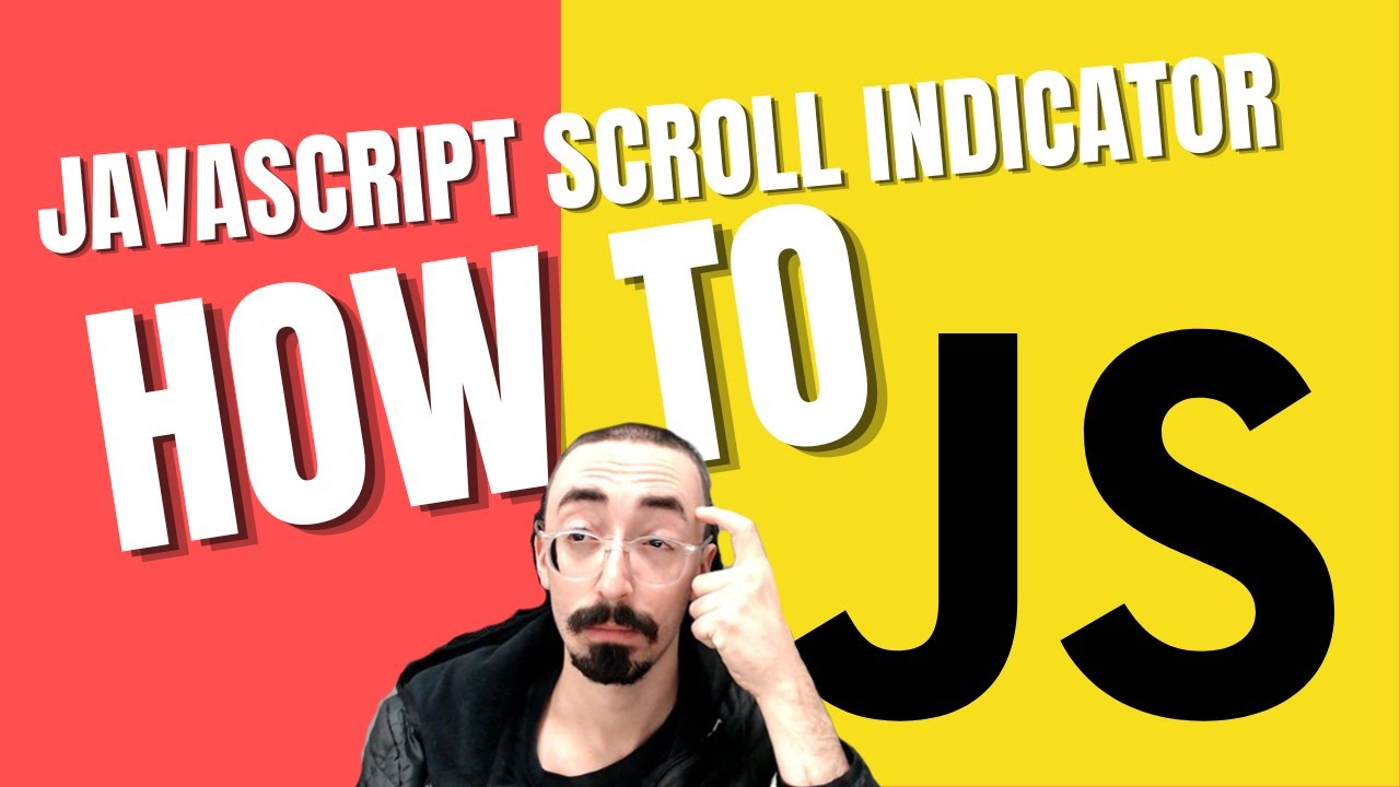 How to Make a Scroll Indicator Javascript, HTML, CSS, Tutorial