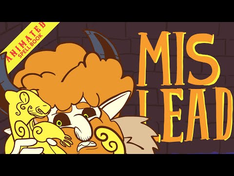 Animated spellbook: Mislead - it's neat. D&D5e