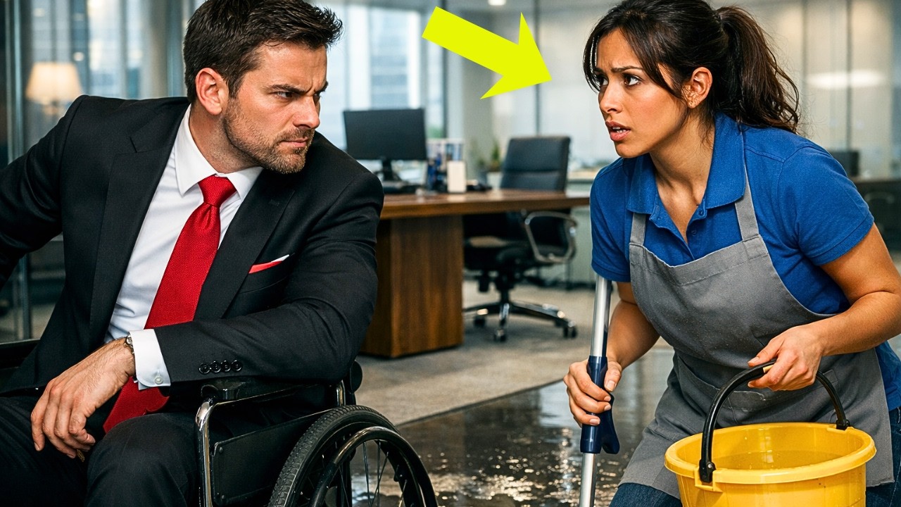 TOȚI se temeau de MILIONARUL paralizat… până când NOUA femeie de serviciu i-a încălcat REGULA