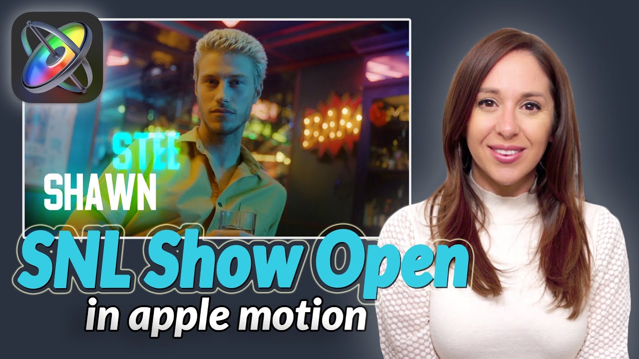 Apple Motion Tutorial- SNL Show Open