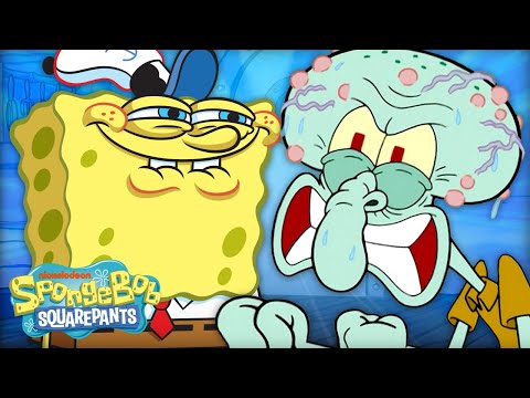 18 Minutes of Squidward Being Annoyed 🙄 | SpongeBob