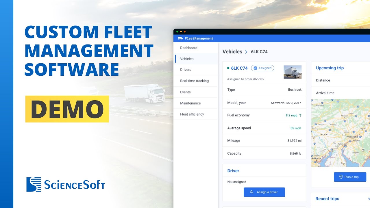 Fleet Management Software Demo Tour with User Comments