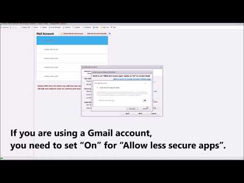 Netpas MMA -  Mail Account Setting for POP or IMAP