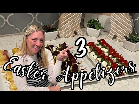 EASY EASTER APPETIZERS & SNACKS. #fingerfoods #partyfood