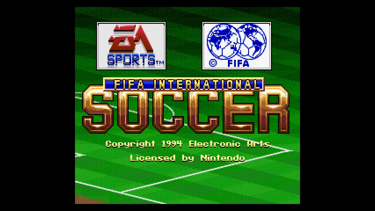 EA Sports Logo (SNES Version) - FIFA International Soccer