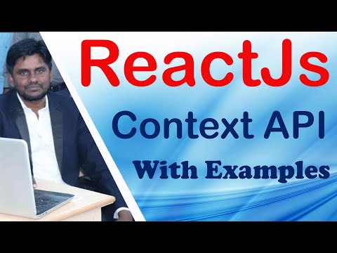 Learn 1 ReactJs Context API Example | ReactJs React Hooks | Reactjs Tutorial with examples ...