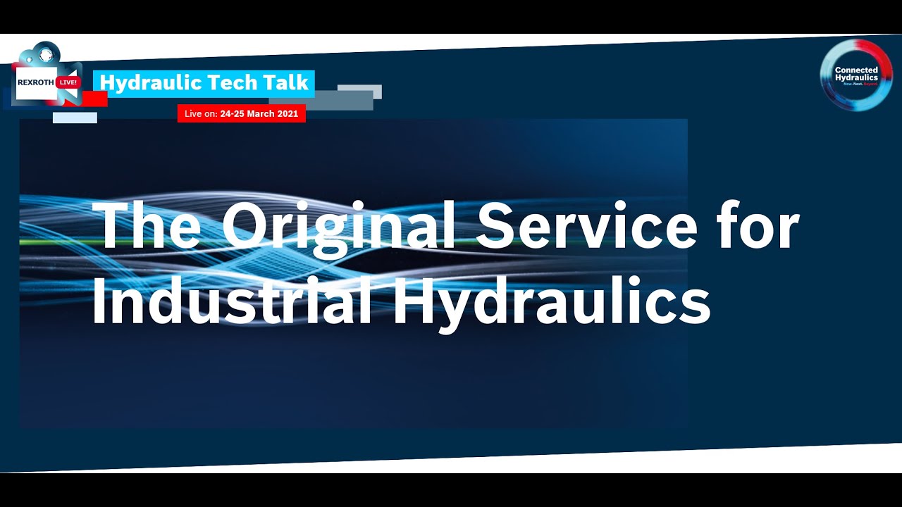 [EN] Hydraulics Tech Talk: The Original Service for Industrial Hydraulics
