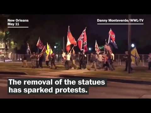 New Orleans reacts to the removal of Confederate statues