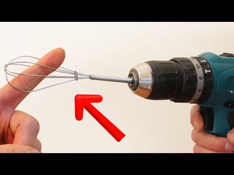 How To Make Your Electric Drill Into a DIY Hand Mixer