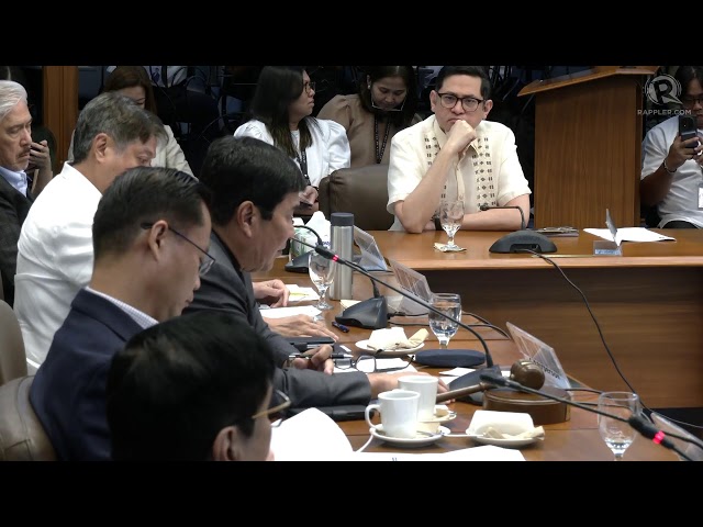 Tulfo-led Senate blue ribbon panel holds flood control probe