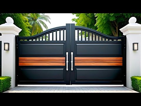 300 NEW Modern House Gate Design Ideas 2025 | Iron gates Ideas | House exterior Front Wall Designs