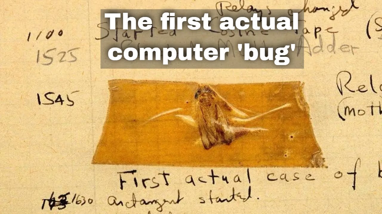 9th September 1947: First computer ‘bug’ found in the Harvard Mark II electromechanical computer