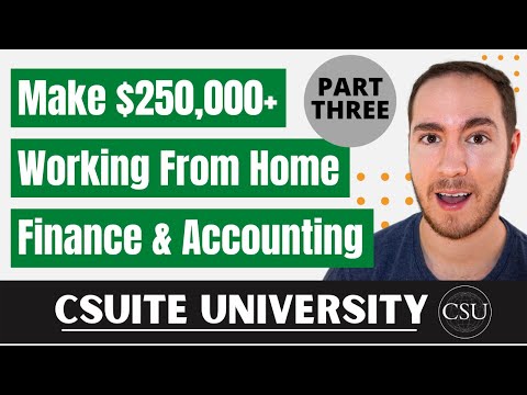 High Paying Finance Jobs | $250,000 Work From Home Careers | Part 3: Final Step!