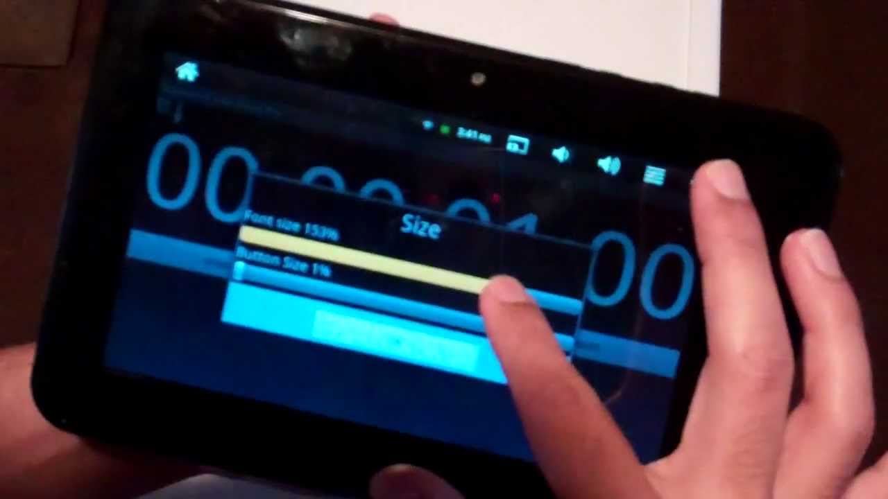 First impression review of the StopWatch and Timer Pro app on Android (on-camera demonstration)